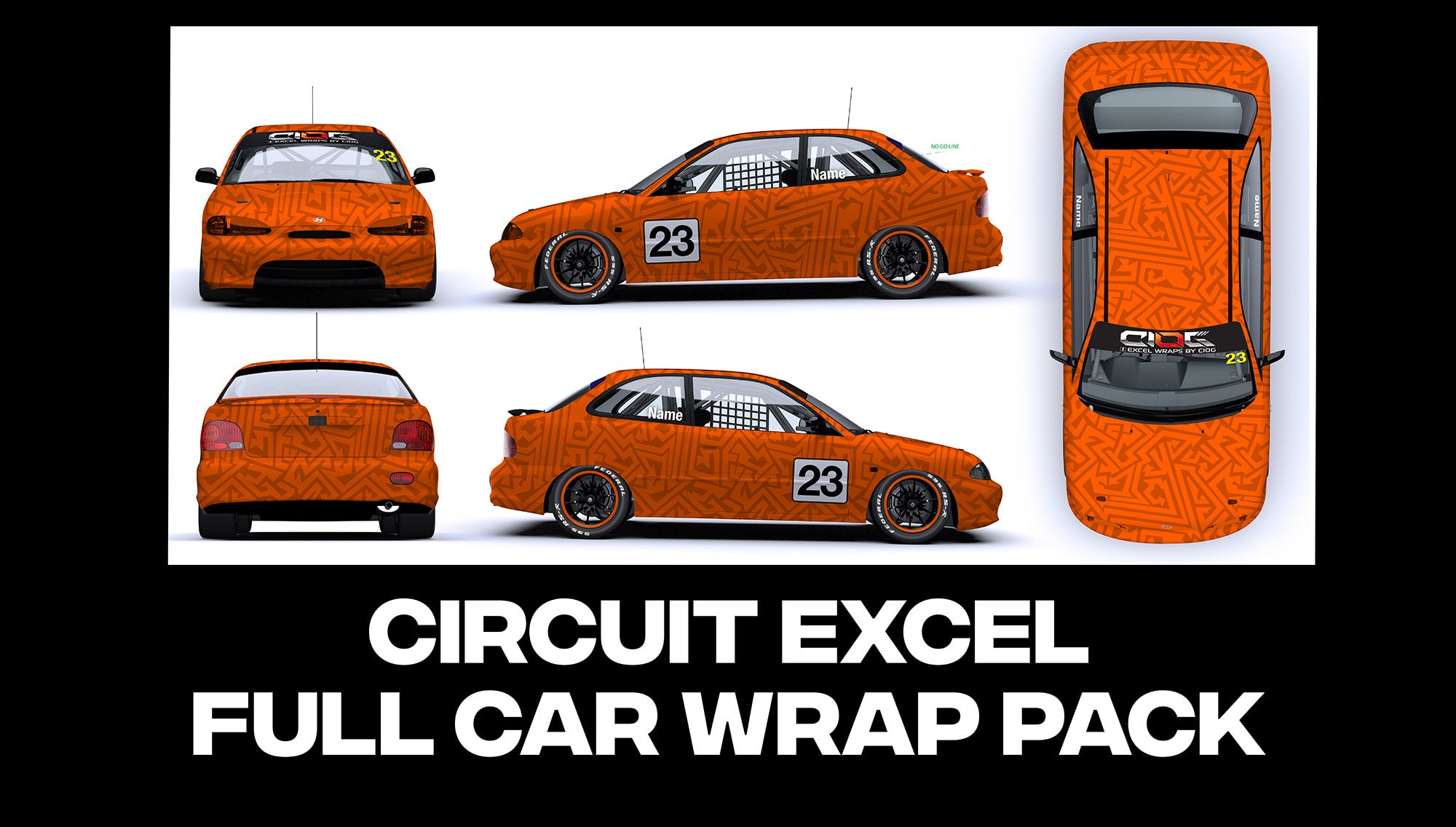 Circuit Excel Full Wrap Kit | Check It Out Graphics